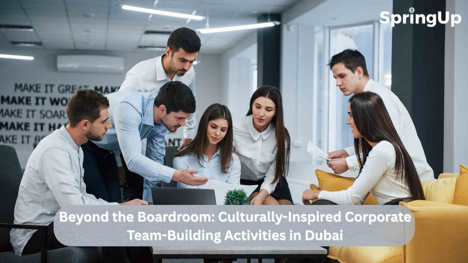 Beyond the Boardroom: Culturally-Inspired Corporate Team-Building ...
